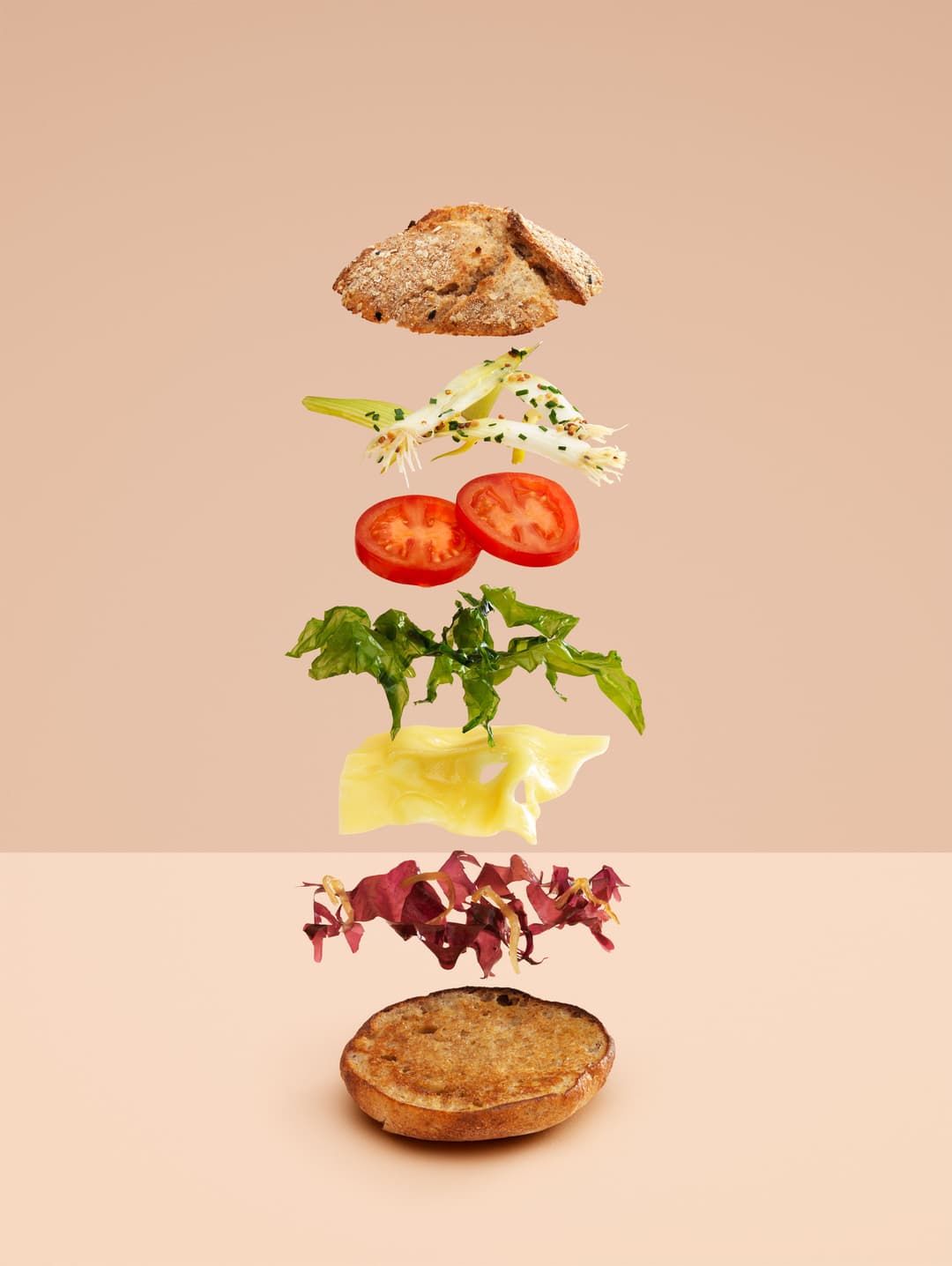 exploded sandwiches - Brödinstitutet — Studio Kleiner